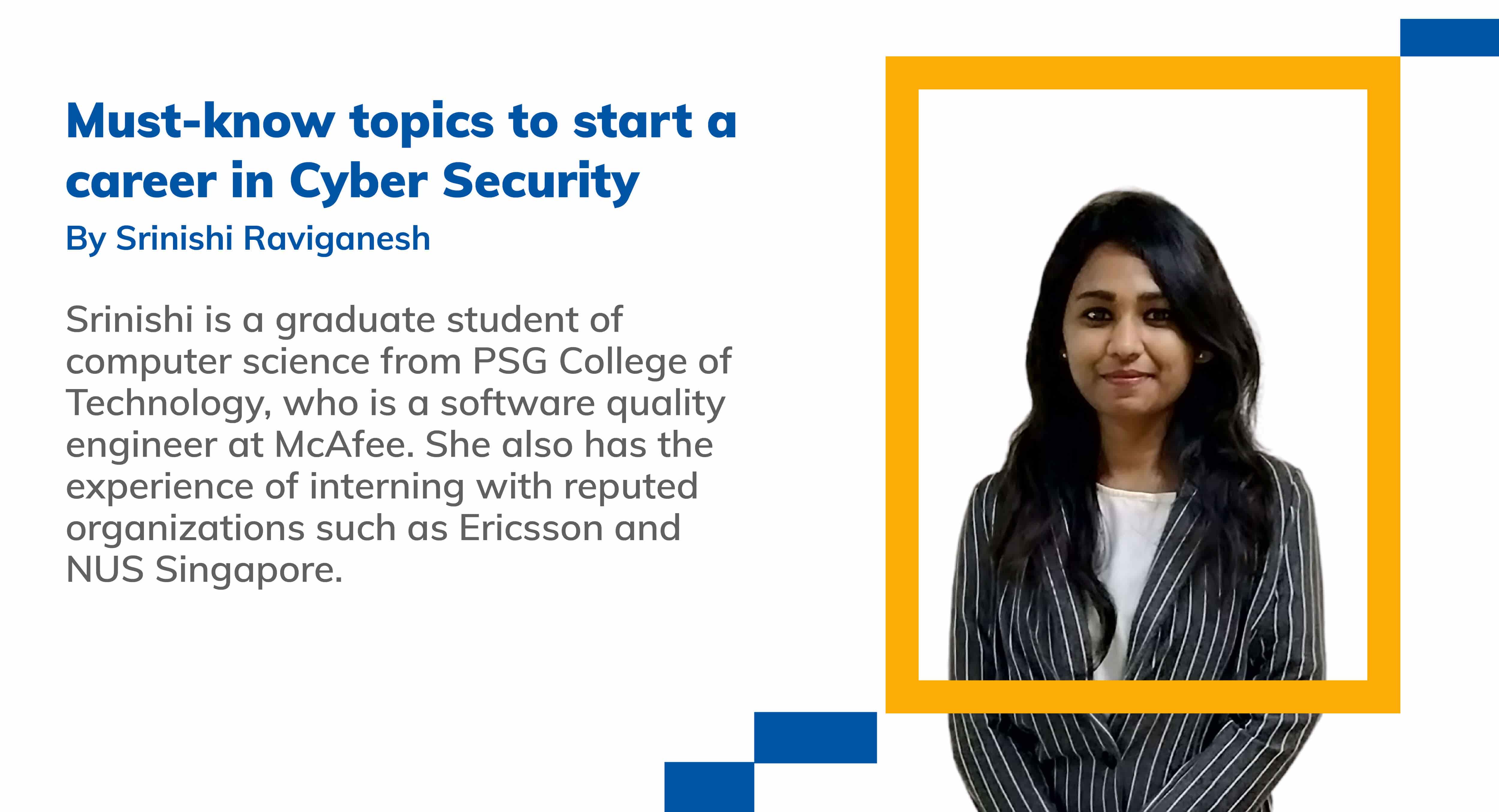 Must Know Topics To Start A Career In Cyber Security Corporate Gurukul